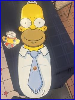 Santa Cruz, Homer Simpson Deck. Near Mint Never Had Trucks On The Deck ...